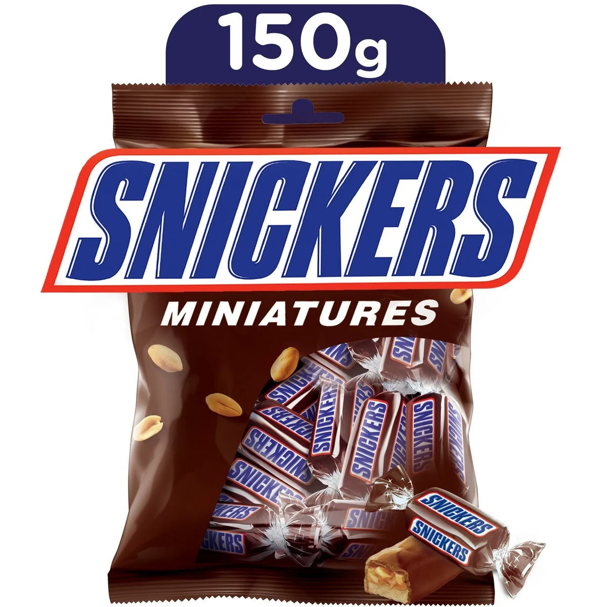 Snickers-Miniatures Chocolate 150g – giftopiia