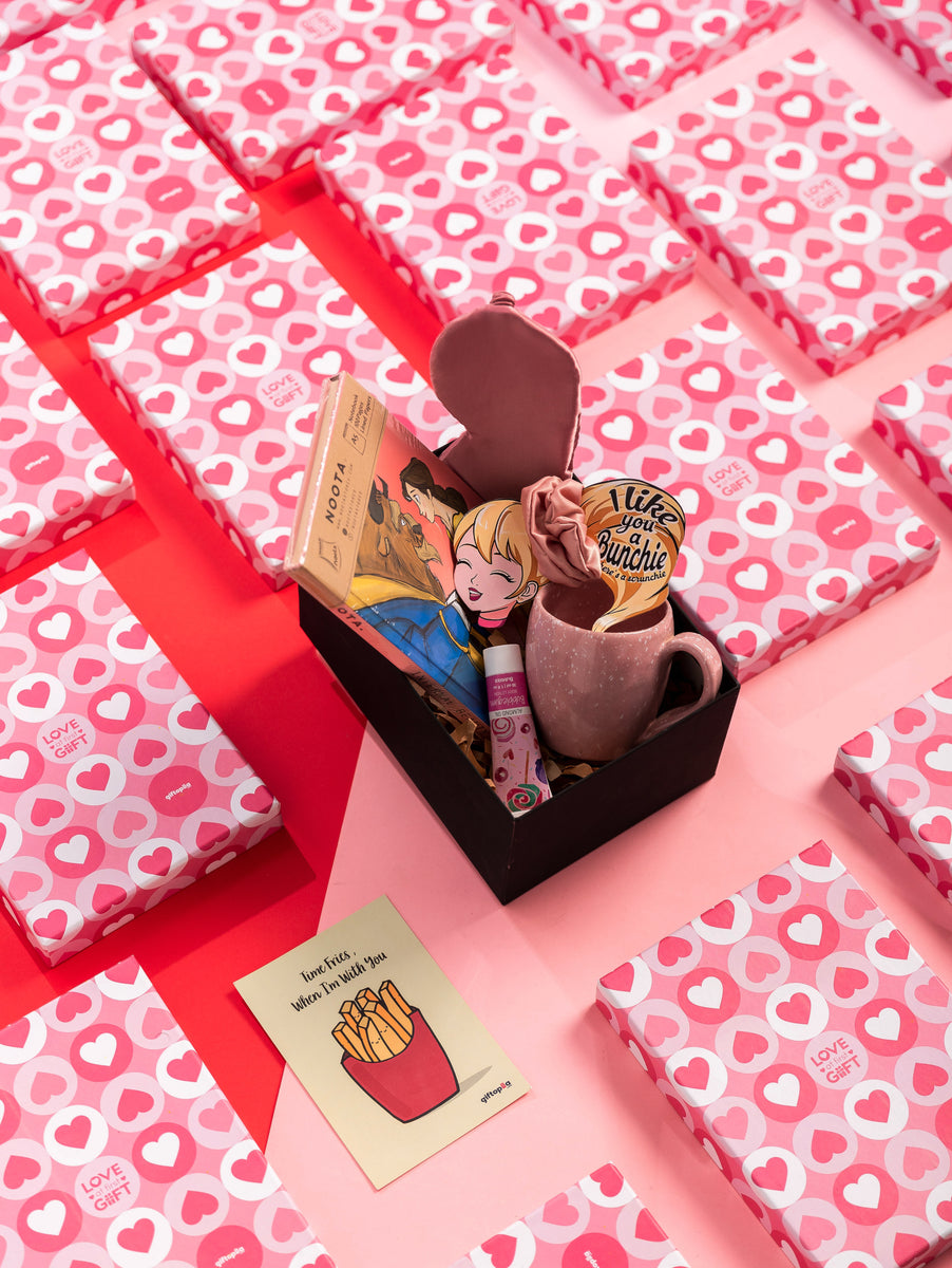 The Pink Pampering Package |Valentine Gift | giftopiia