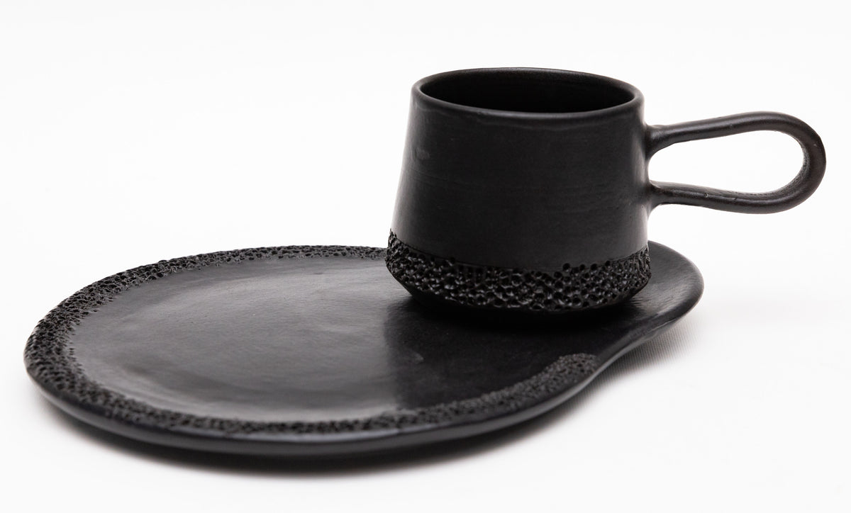 GI Design-Ashes Large Coffee Cup with Underline "Black" – giftopiia