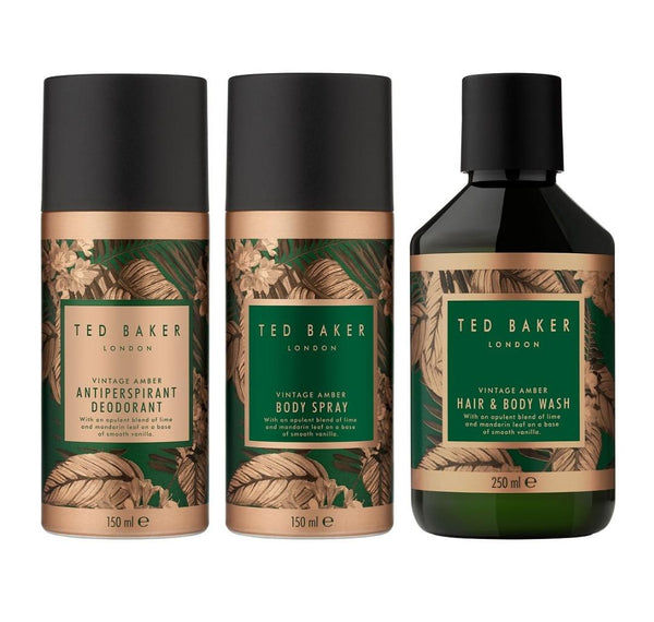 Ted Baker-‏‪Vintage Amber Gift Set For Him – giftopiia