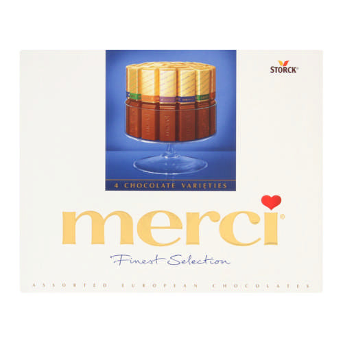 Merci-Finest Selection 4 Varieties of Chocolate Specialties – giftopiia
